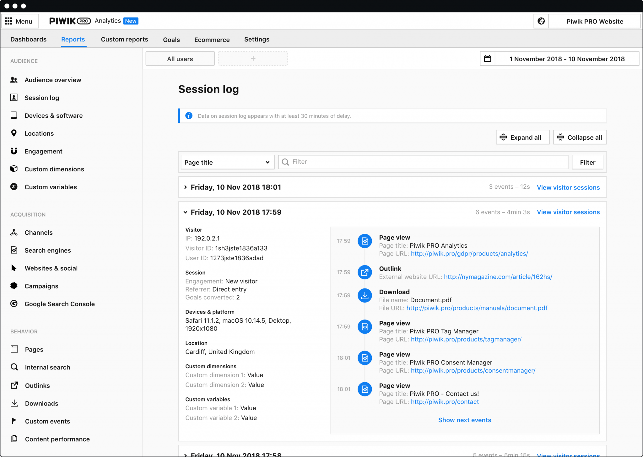 Product analytics | Piwik PRO Piwik PRO Analytics Suite