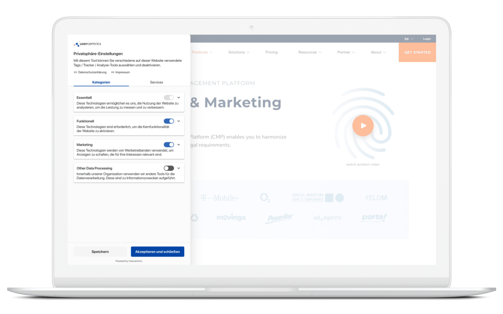 Comparison of 10 leading consent management platforms