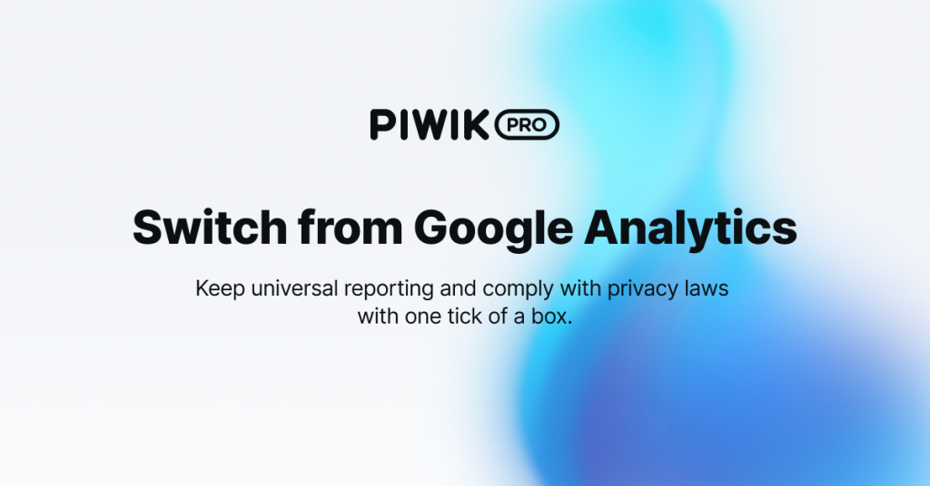 Switch from Google Analytics to Piwik PRO